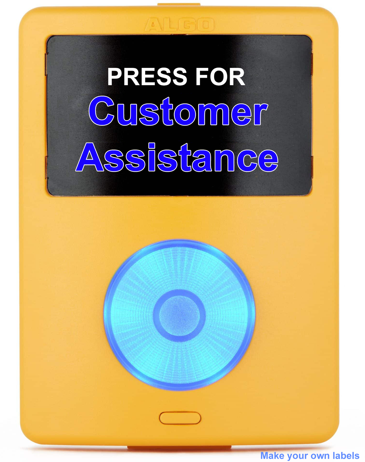 Algo 1202 Illuminated Customer Assistance & Emergency Call Button – Arktel Inc.