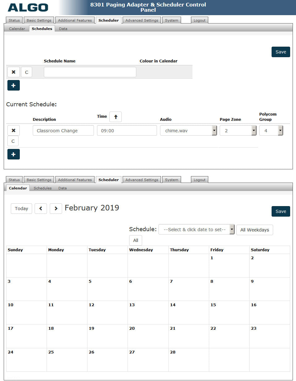 Algo 8301 PoE IP Voice Paging Adapter, with Audio Streaming & Tones ...